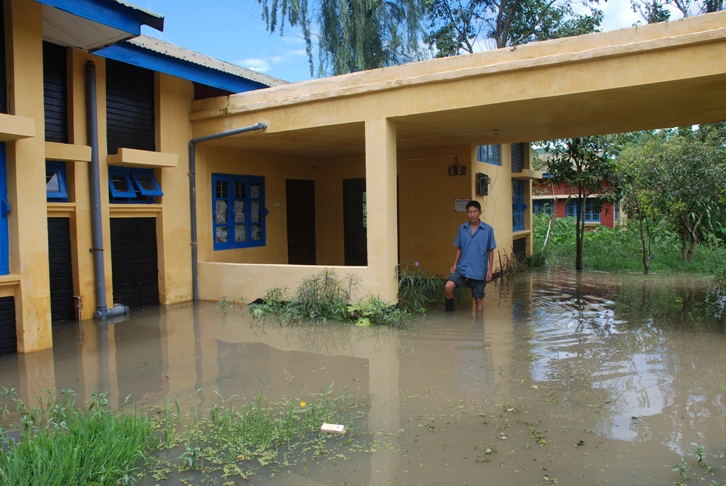 Flood in RIMS - Regional Institute of Medical Sciences